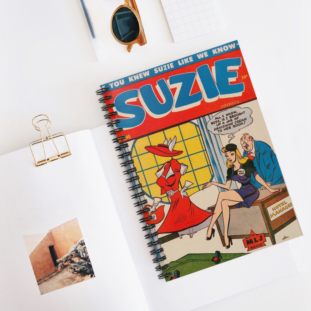 Suzie Issue 1 Golden Era Edition Comic Book Reading Journal Spiral ...