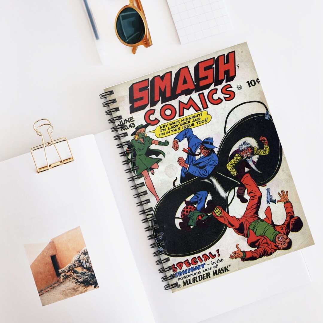 Midnight Smash Comics Issue 43 Golden Age Edition Superhero Comic Book ...