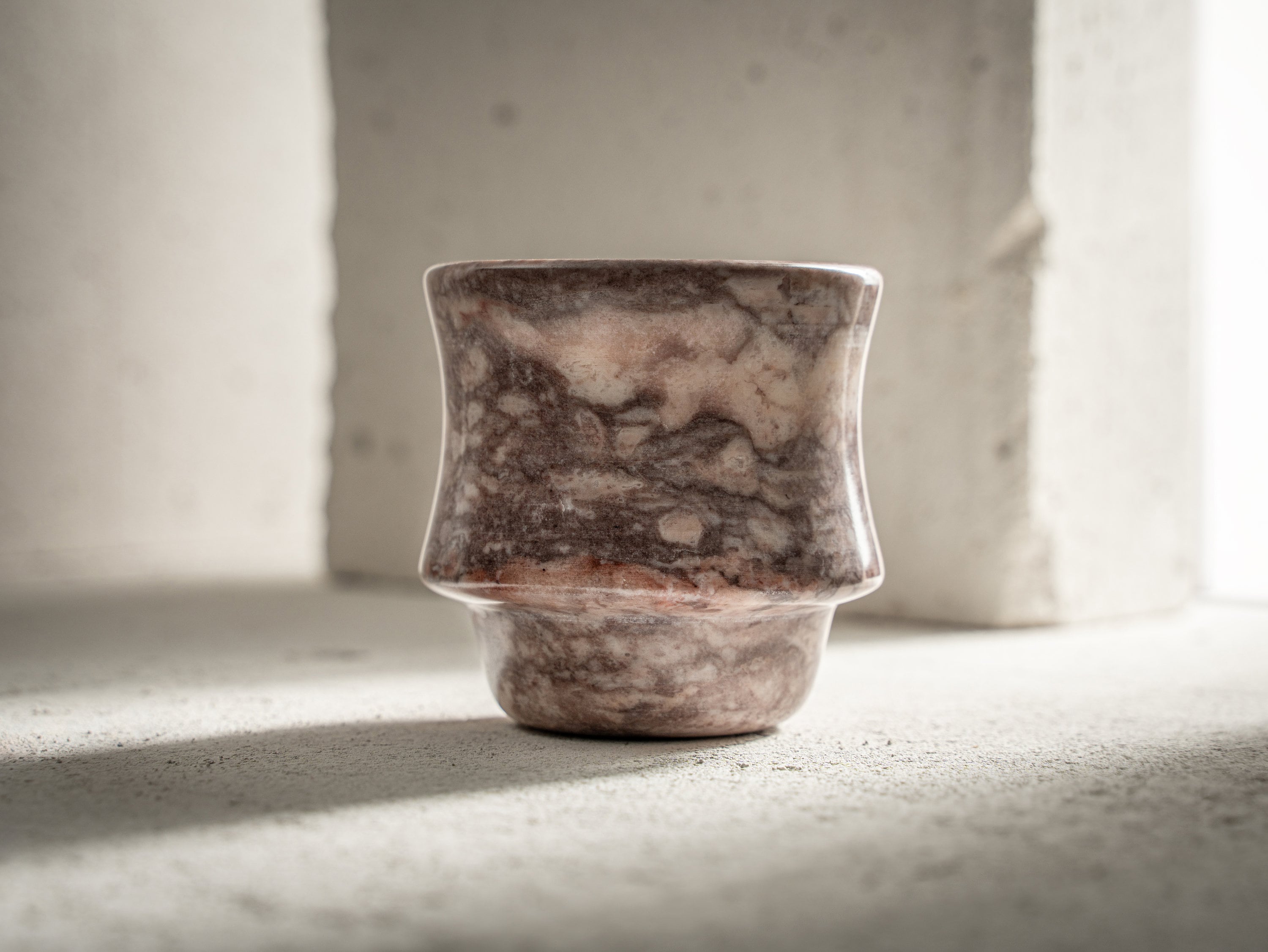 Handmade Red Marble Cup | Handcrafted Marble Drinking Cup | Black Gift ...