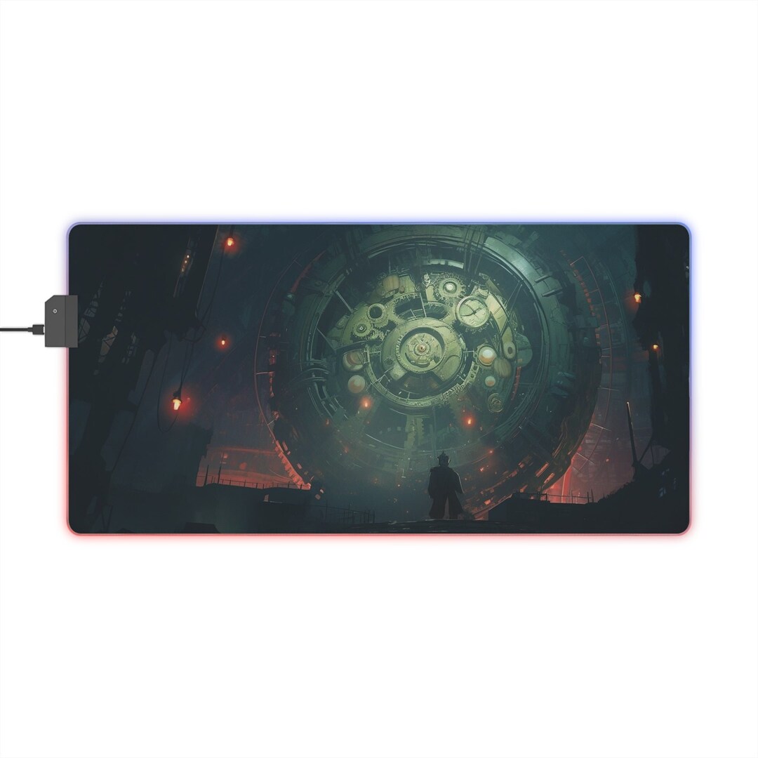 Hidden Vault LED Gaming Mouse Pad - Etsy
