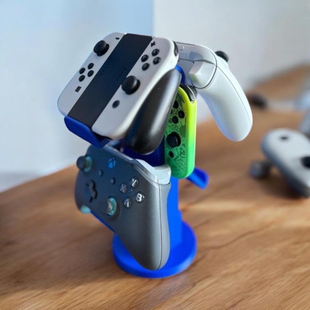 Gaming Controller Tower: Multi-controller & Headset Stand - Etsy