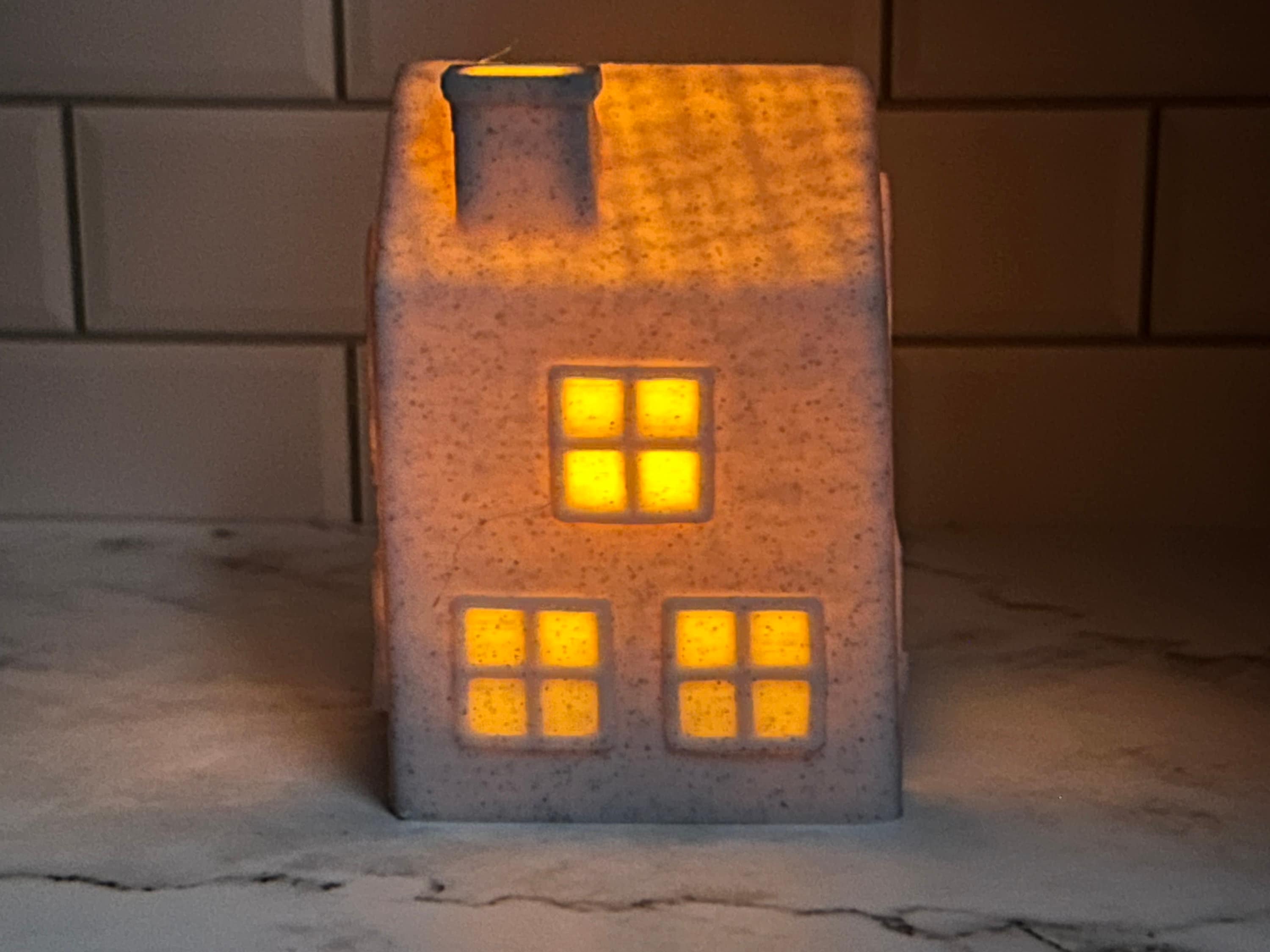 Light up Led House Illuminated LED House, Night Light House, Village ...