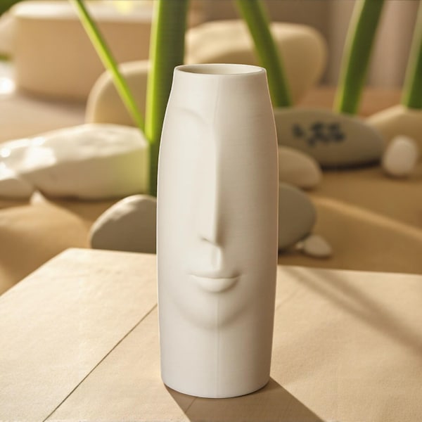 Abstract Face Vase - Etsy