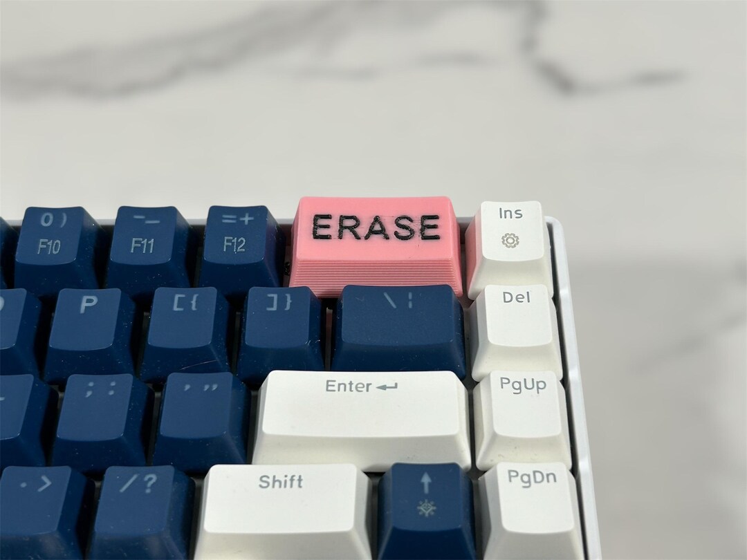 Eraser Mechanical Computer Keycap Eraser Backspace Keyboard Key Cap ...