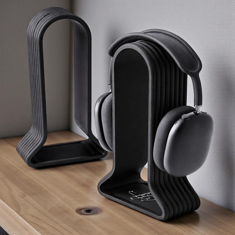 Arch Headphone Stand | Modern Desk Decor - Etsy