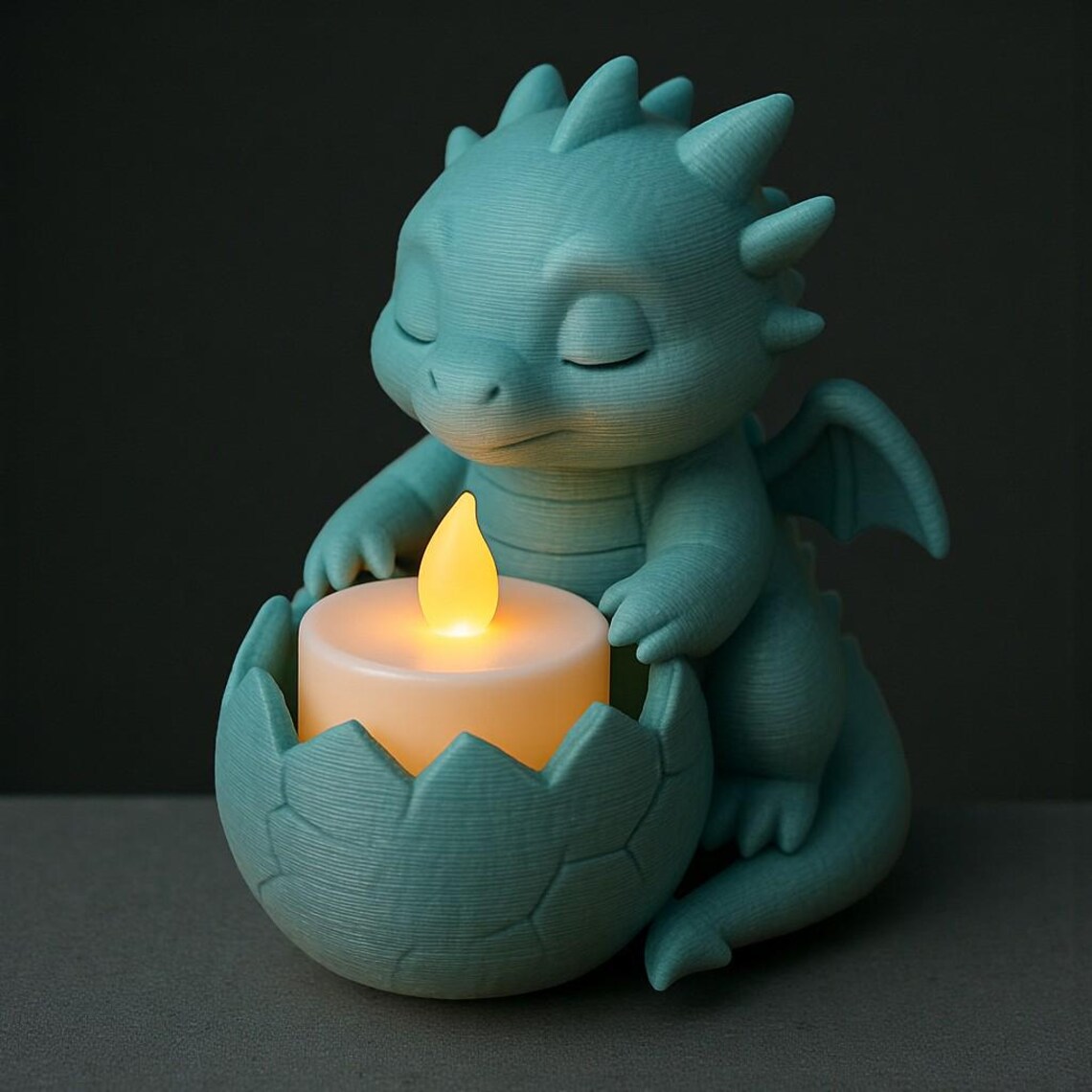 Dragon Incubator Tea Light Holder | Dragon Egg Candle Tray | Fantasy ...
