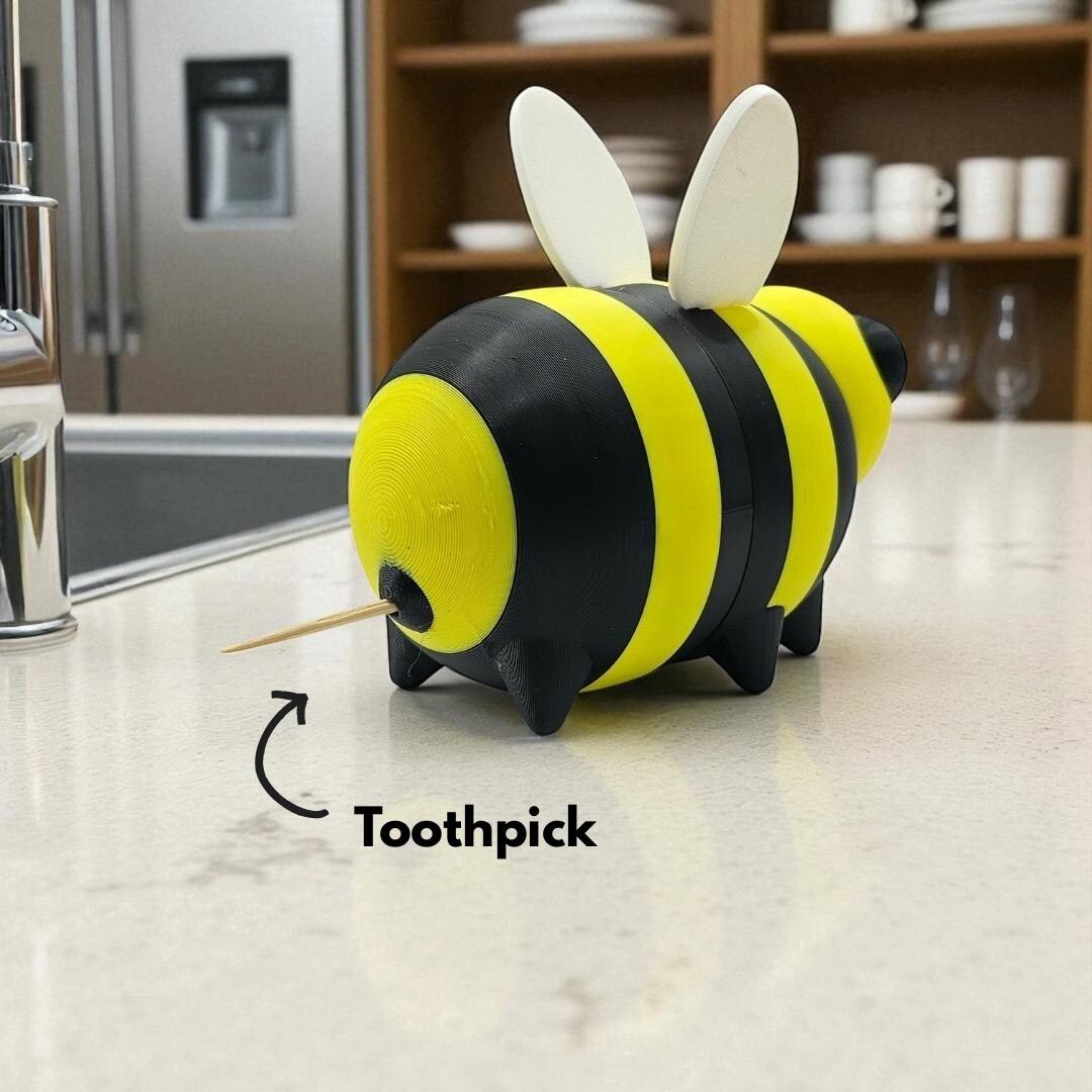 Bumble Bee Toothpick Dispenser: Whimsical Kitchen Decor - Etsy
