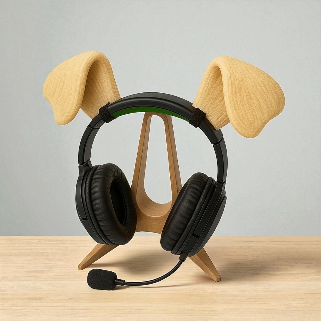 Golden Retriever Headset Ears: Cosplay Headphone Attachment - Etsy