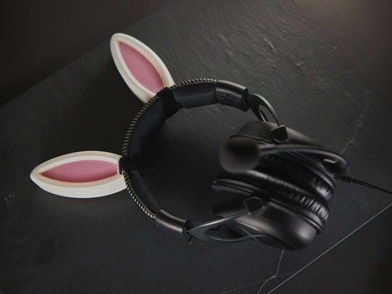 Bunny Ear Headphone Attachments | Kawaii Gamer Headset Mod - Etsy