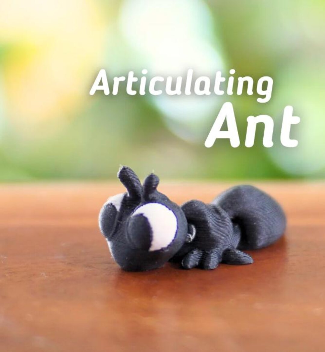 Articulated Fidget Ant, Cute Fidget Ant, Mini Fidget Ant Sensory Toy ...
