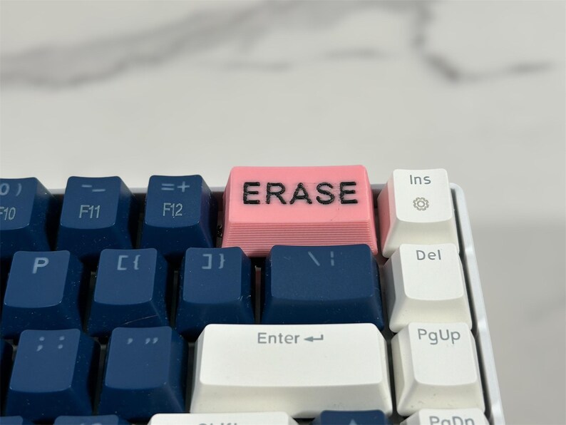 Eraser Mechanical Computer Keycap Eraser Backspace Keyboard Key Cap ...