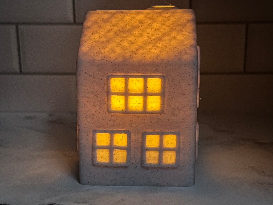 Light up Led House Illuminated LED House, Night Light House, Village ...