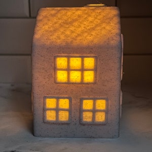 Light up Led House | Illuminated LED House, Night Light House, Village ...
