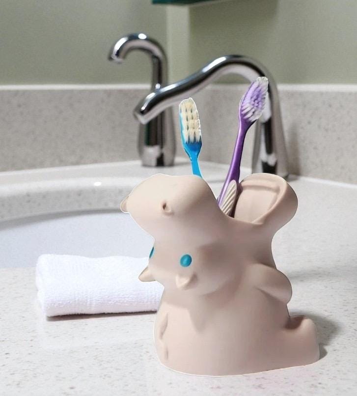 Animal Toothbrush Holder