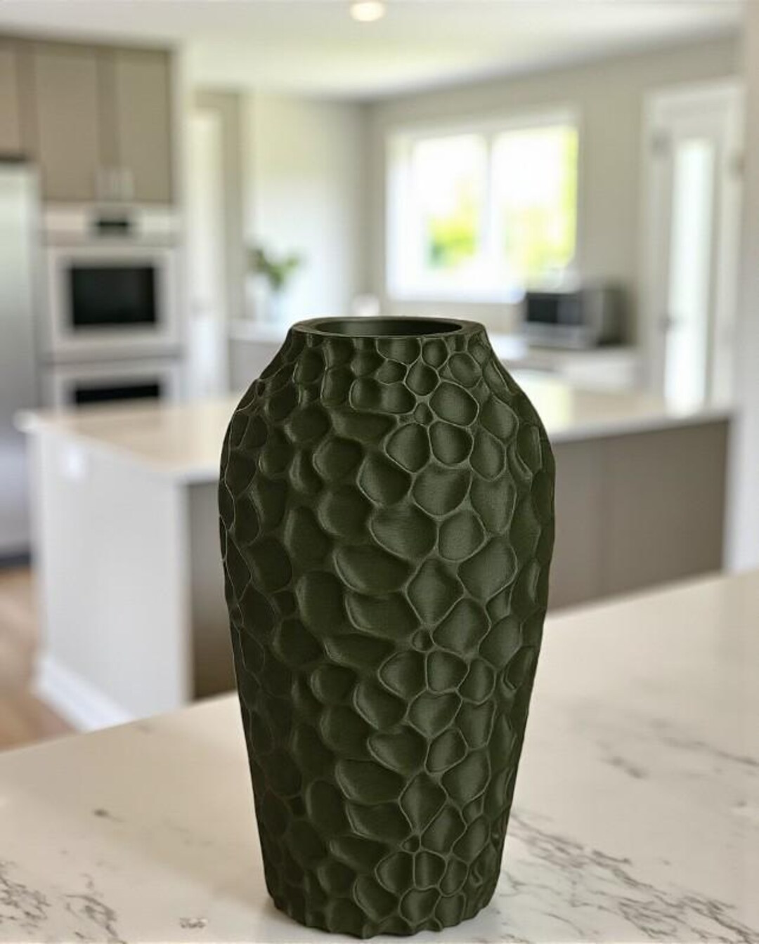 Stoneleaf Flower Vase | Stone Leaf Design Vase | Nature Inspired Home ...