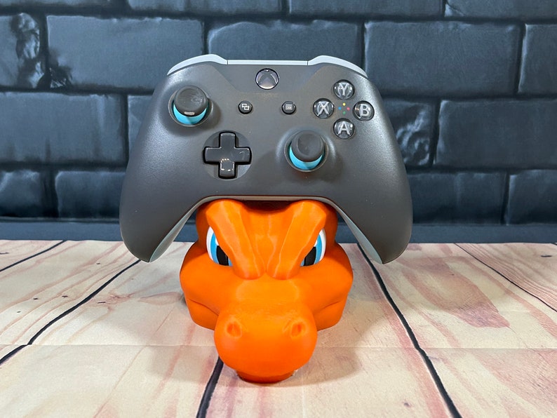 Charizard Gaming Controller Stand / Charizard Blue Eyes, Figura Pokemon, Regalos Pokemon ...