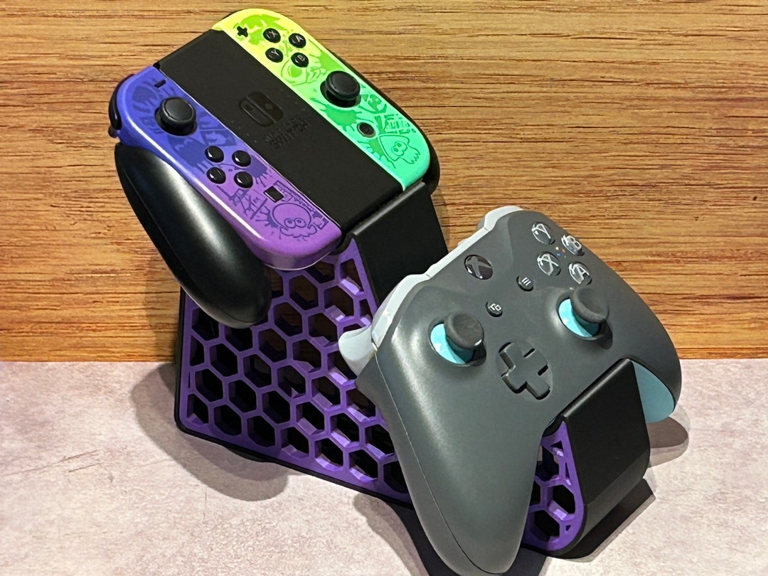 Dual Controller Stand Honeycomb Design, Controller Holder, Xbox ...