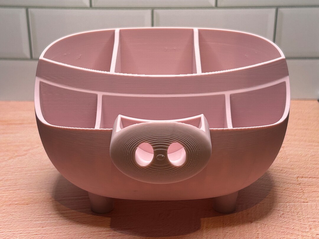 Adorable Piggy Desktop Organizer Office Storage and Decor - Etsy