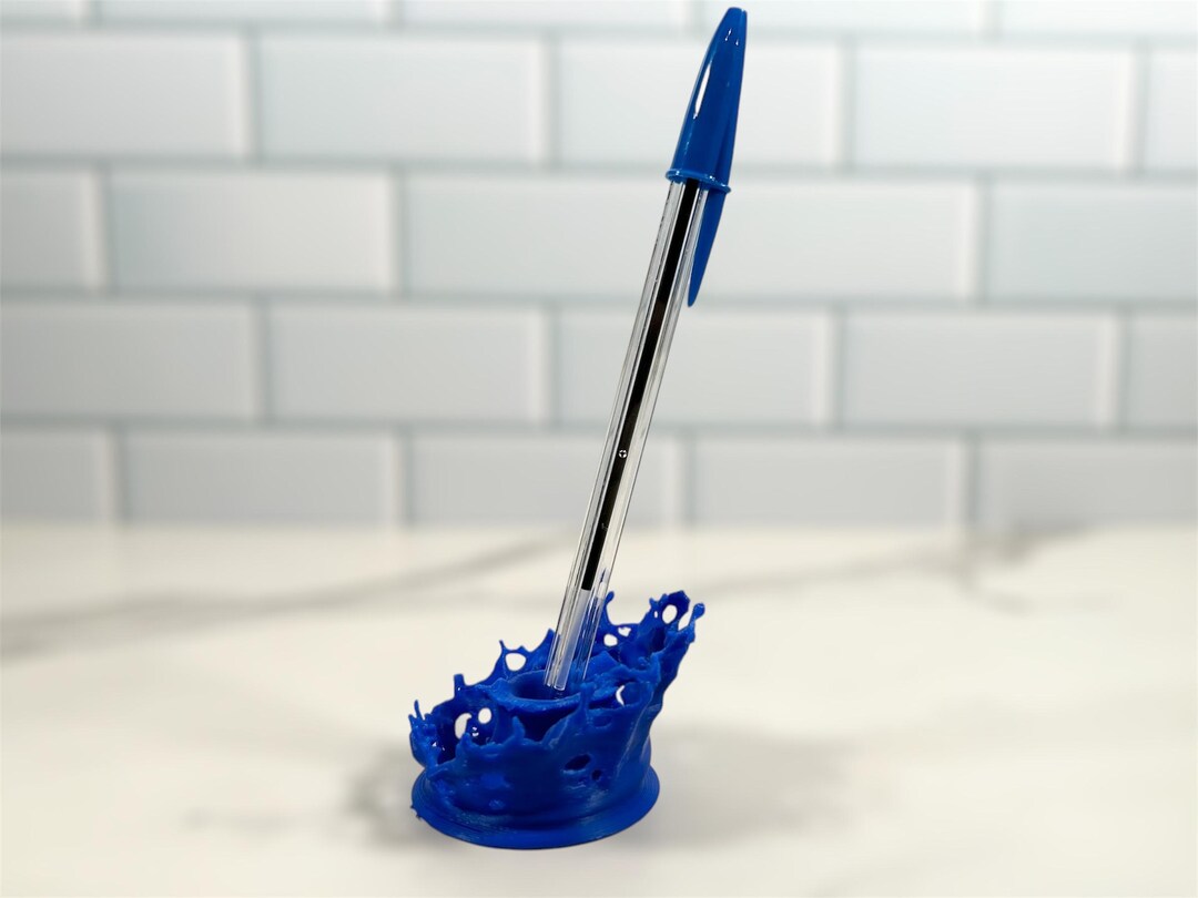 Water Splash Pen Holder | Splash Pen Holder, Aqua Pen Stand, Water Pen ...