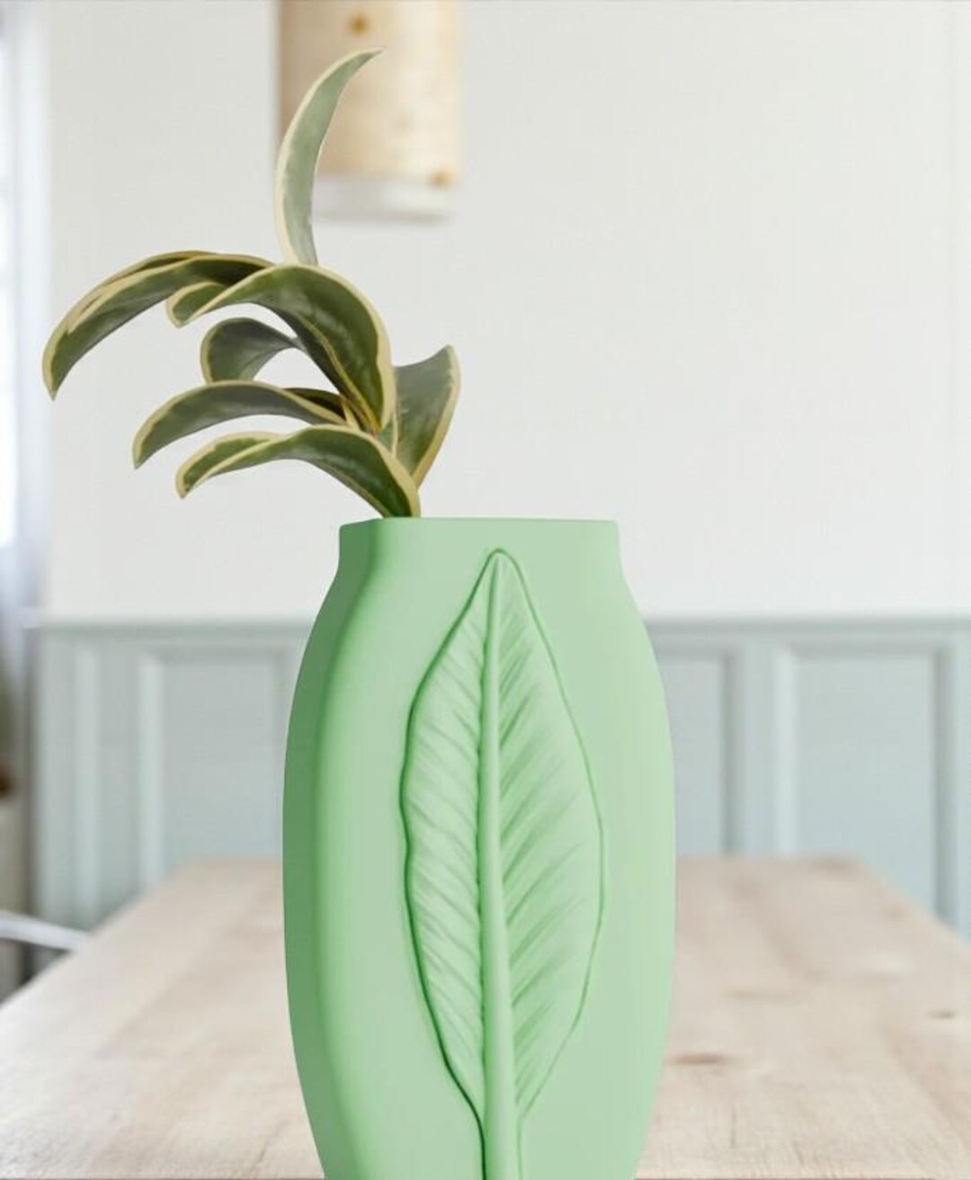Leaf Vein Flower Vase: Nature Inspired Plant Decor - Etsy