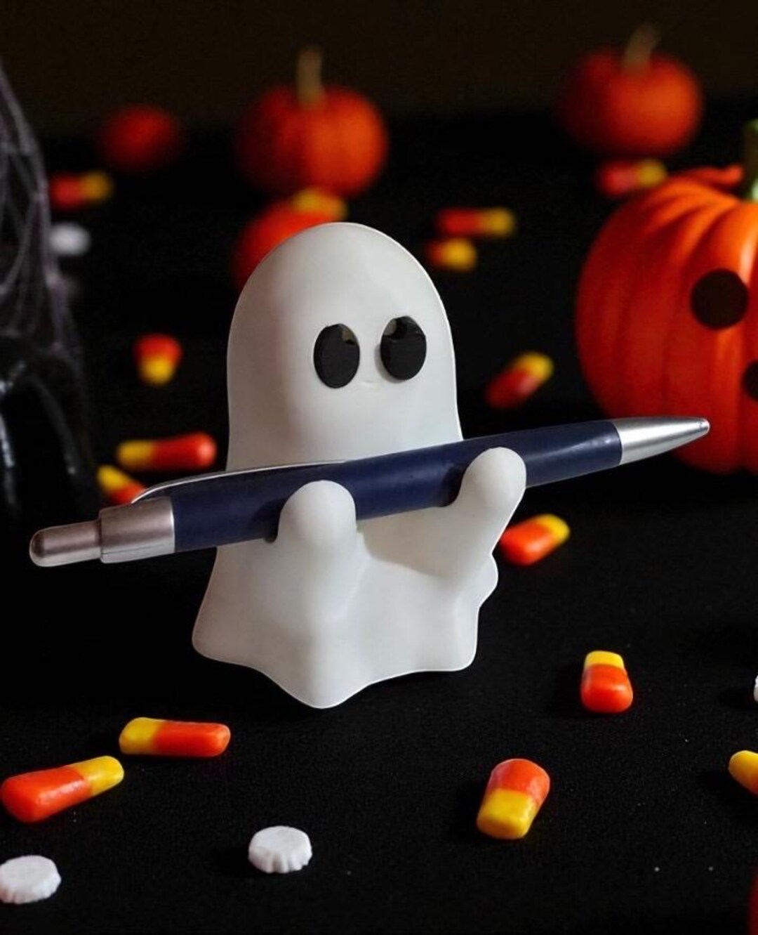 Ghost Pen Holder: Spooky Halloween Desk Decor - Etsy