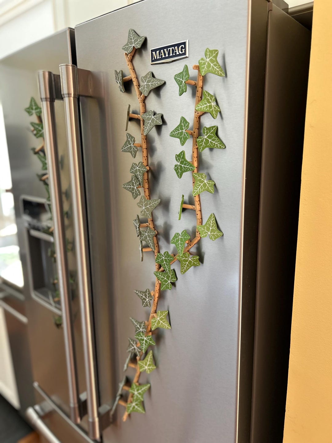 Ivy Leaf Fridge Magnets: Plant Lover Gift, Home Decor - Etsy