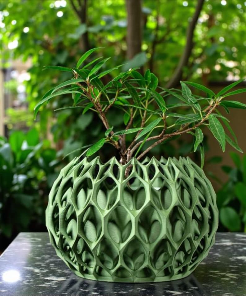 Oasis Pod Planter Pot: Modern Geometric Design - Etsy