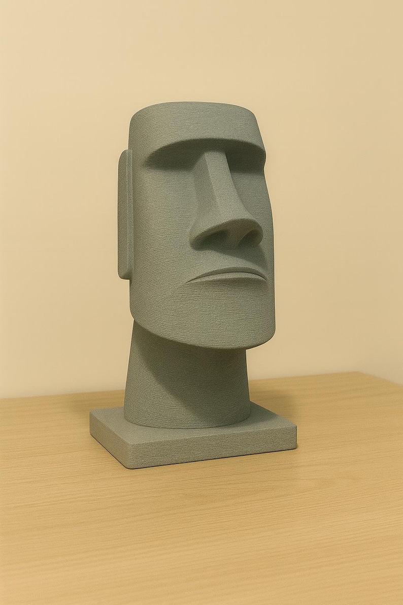 Easter Island Headphone Stand | Moai Head Headphone Holder | Unique ...