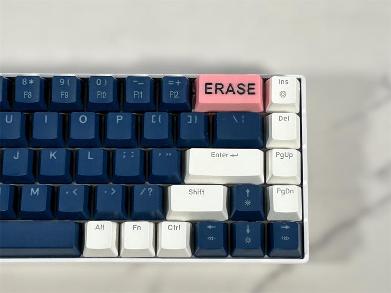 Eraser Mechanical Computer Keycap Eraser Backspace Keyboard Key Cap ...