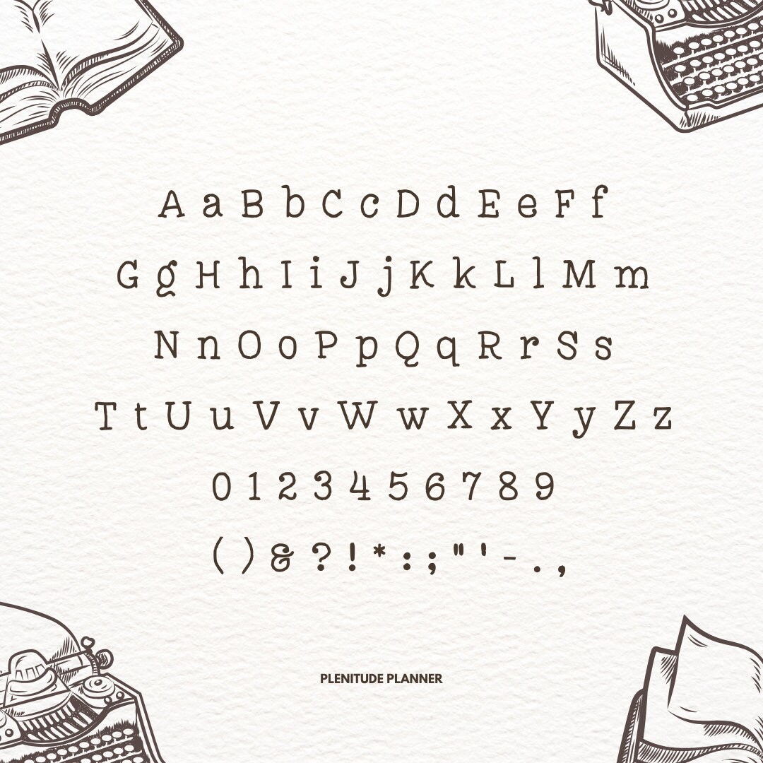 Handwriting Font | Goodnotes Font | Retro Aesthetic Fonts | Goodnotes ...