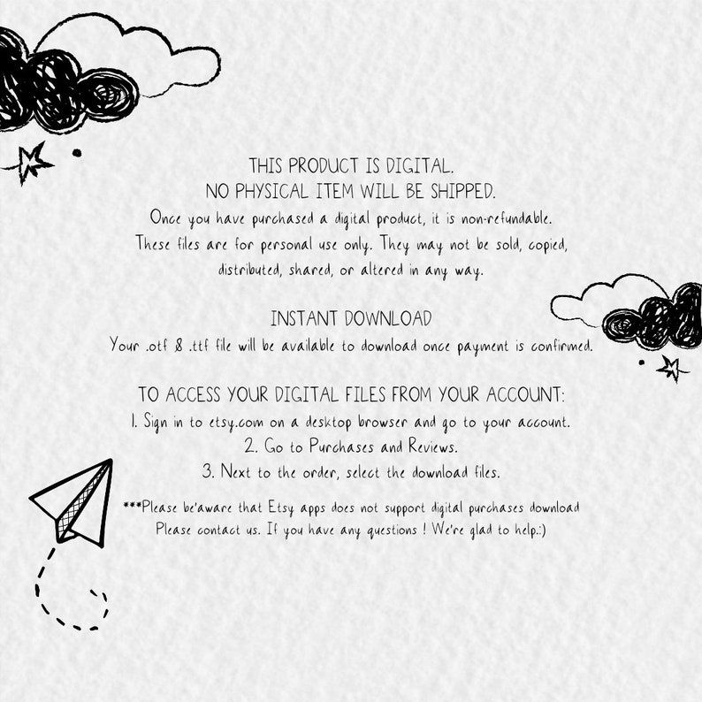 Handwriting Goodnotes Font Note-taking Quotes Script Font Use for ...