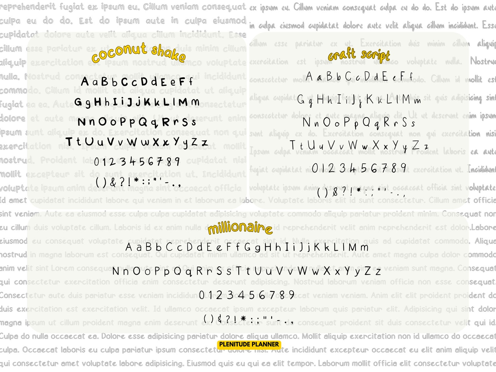 3 in 1 BUNDLE Handwriting Font Use for Goodnotes Notability Kilonotes ...