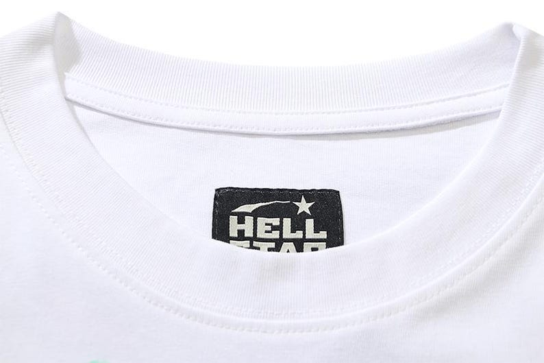 Hellstar Shirts Men's Hip Hop Full Letter Printing Summer Hot T-shirt ...
