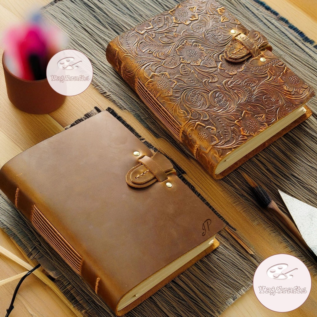 Custom Drawing Book, Leather Sketchbook, Painting Book, Travel Notebook ...