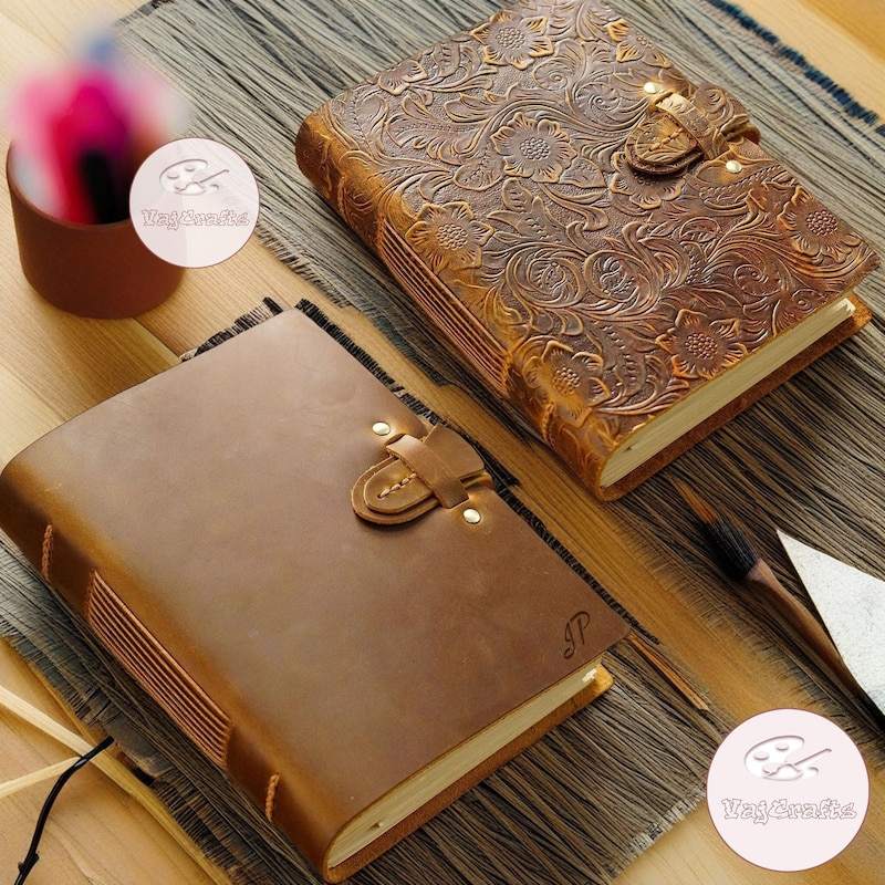 Leather Sketchbook - Etsy
