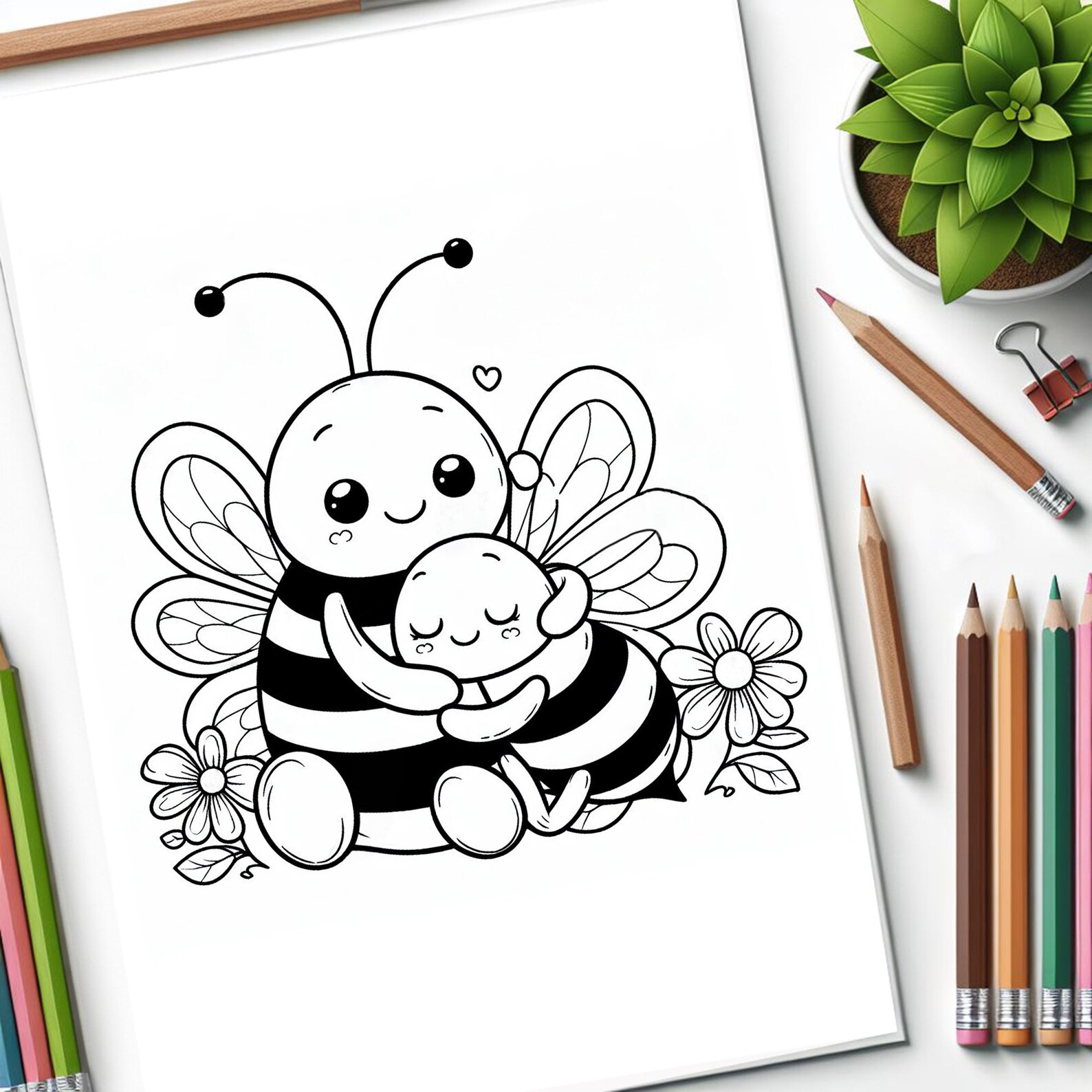 Set of 20 Animal Coloring Pages. Simple Coloring Book. Printable Animal ...