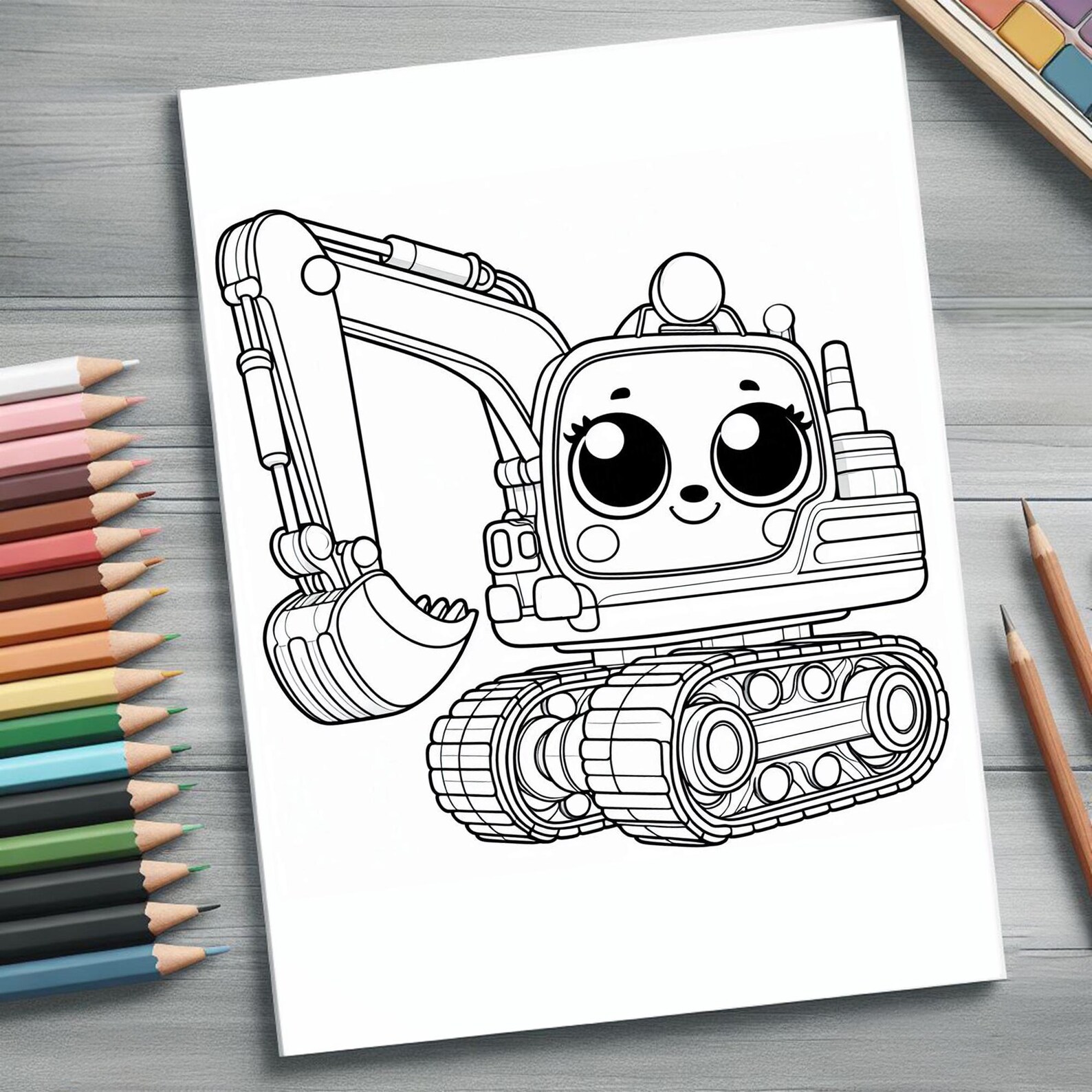 50 Construction Equipment Coloring Pages for Kids Construction ...