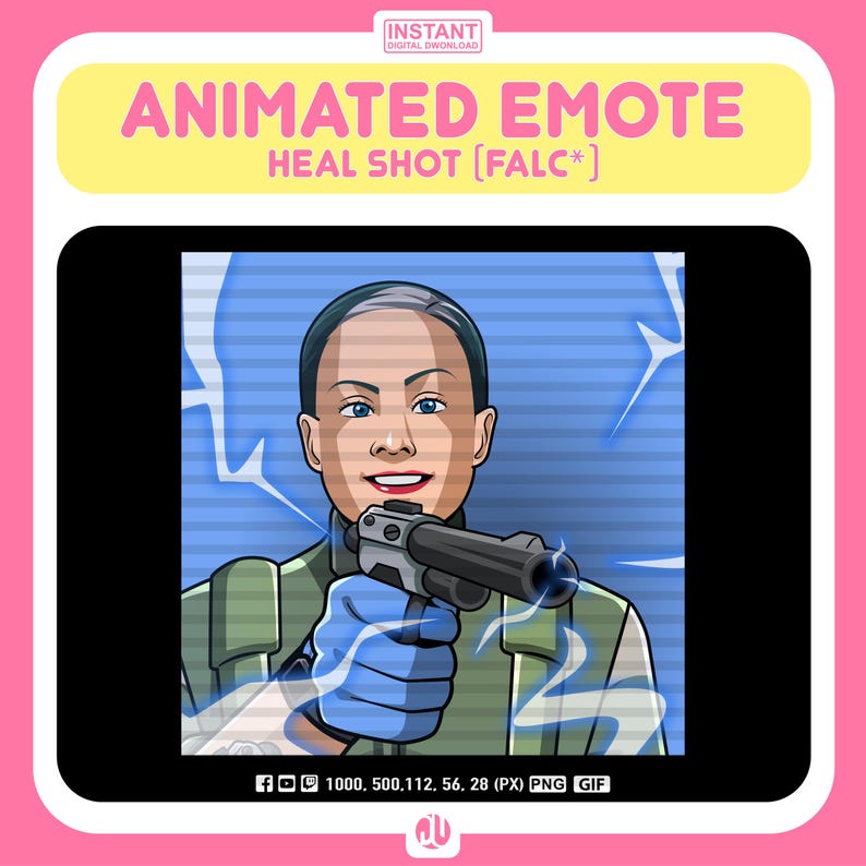7x Tactical FPS Gamer Animated Emote Pack | Military Meme Gifs for ...