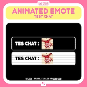 Cheeky Motion Animated Emotes | Funny GIF for Discord & Youtube - Etsy