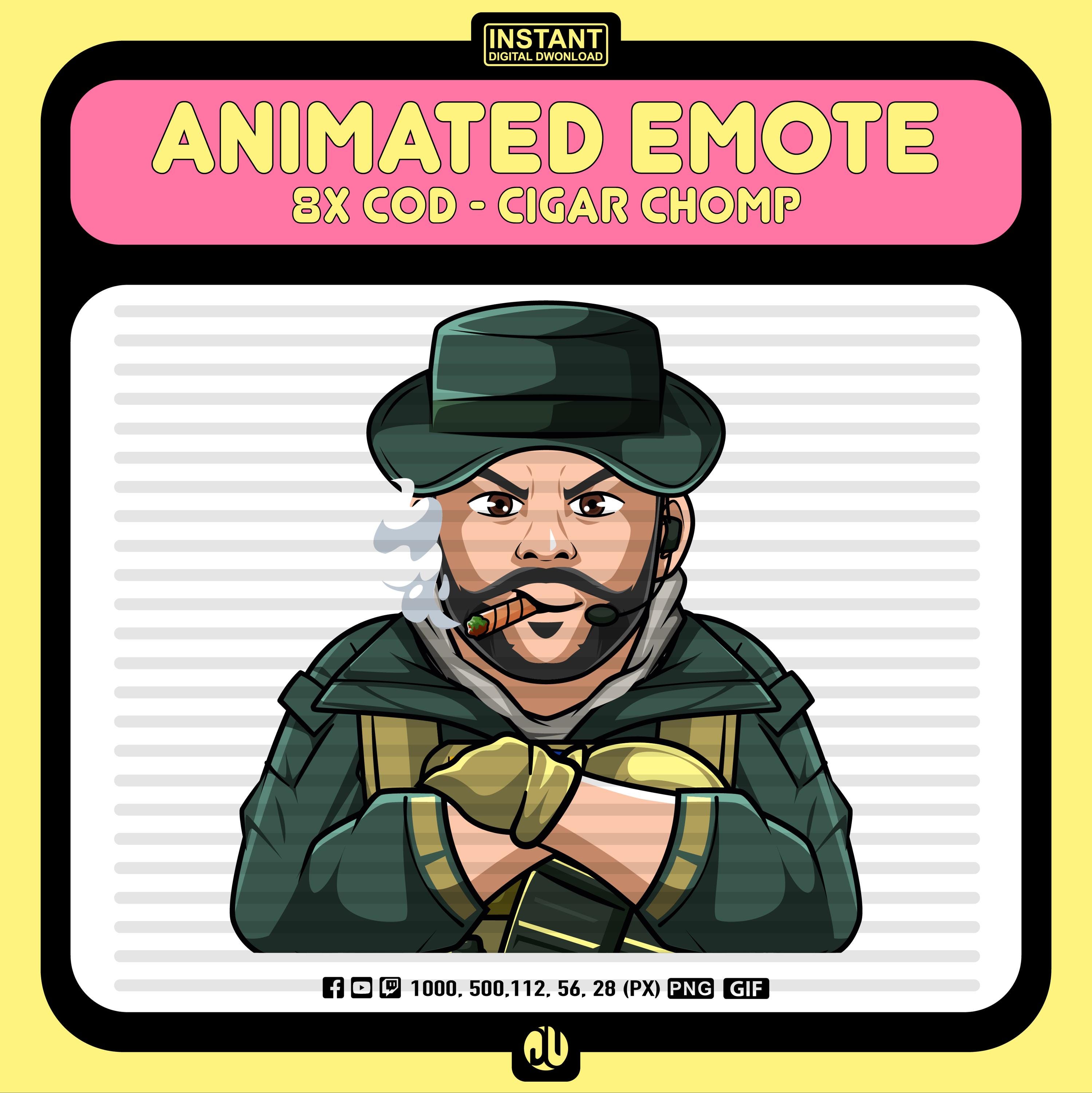 Tactical FPS Gamer Animated Emotes: Military Meme Gifs (digital ...