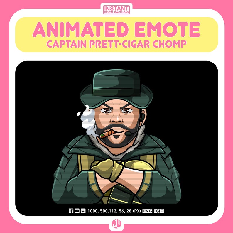 Tactical Soldier Animated Emote: FPS Streamer GIF (digital Download) - Etsy
