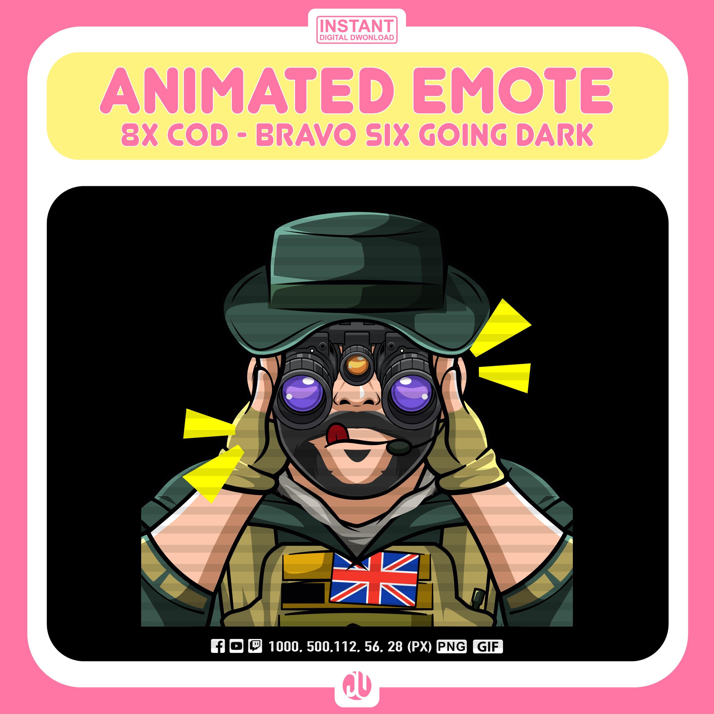 8x Tactical FPS Gamer Animated Emote Pack | Military Meme Gifs for ...