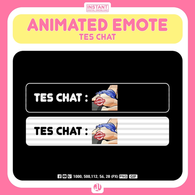 Hilarious Dance Meme Emote | Animated GIF for Chat & Reactions - Etsy ...
