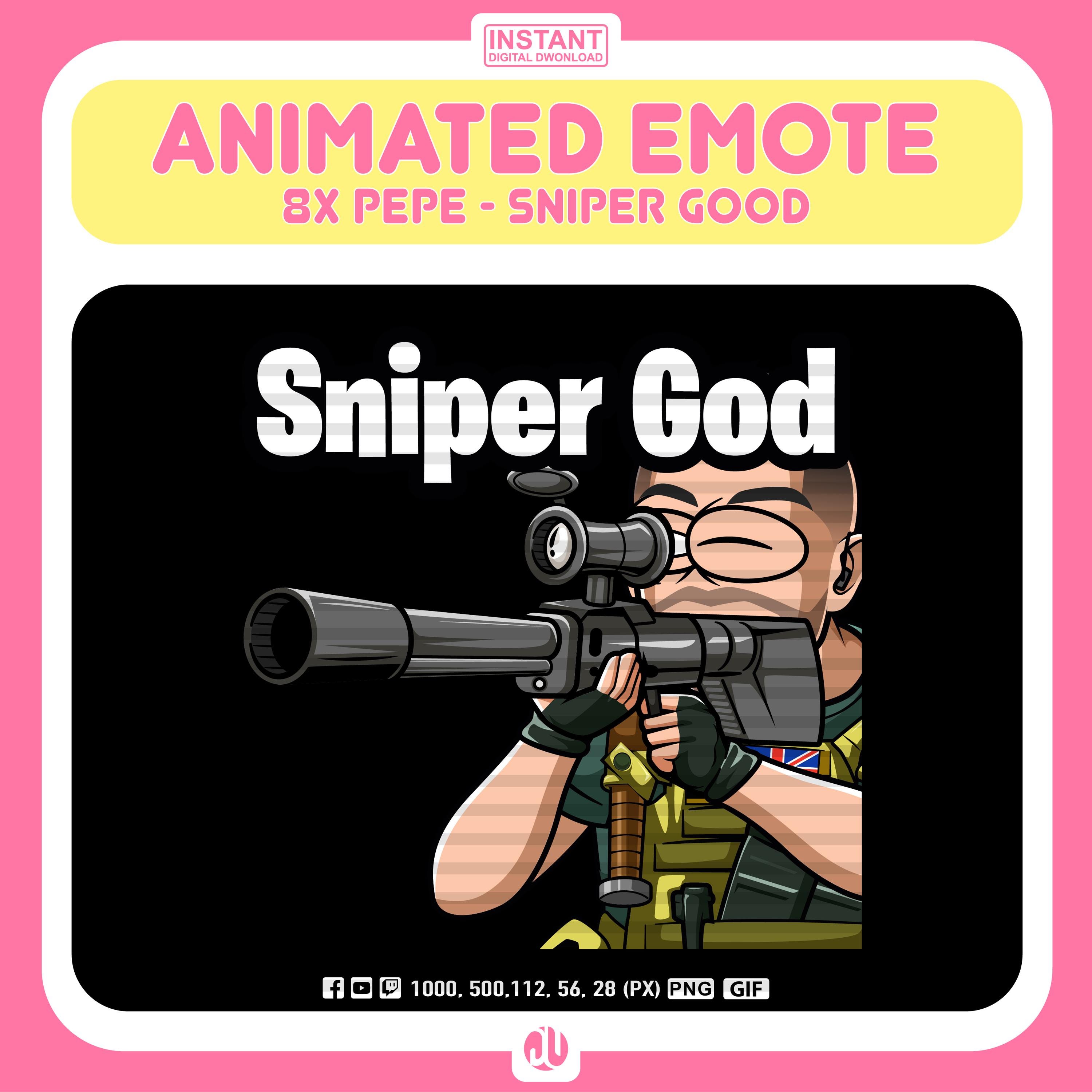 8x FPS Gamer Animated Emote Pack | Tactical Meme Emotes for Twitch ...