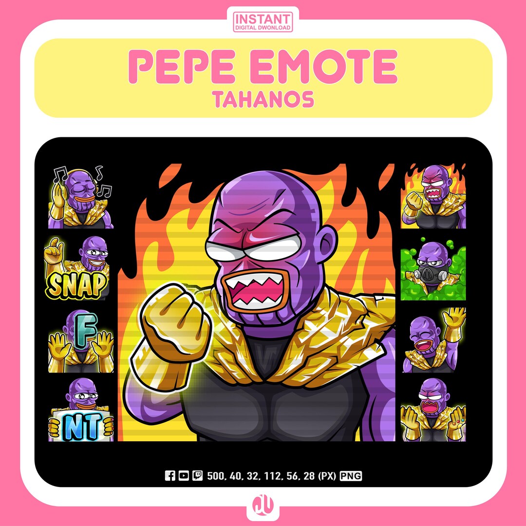 8x Galactic Emperor Emote | Twitch & Discord Animated Emote | Villain ...