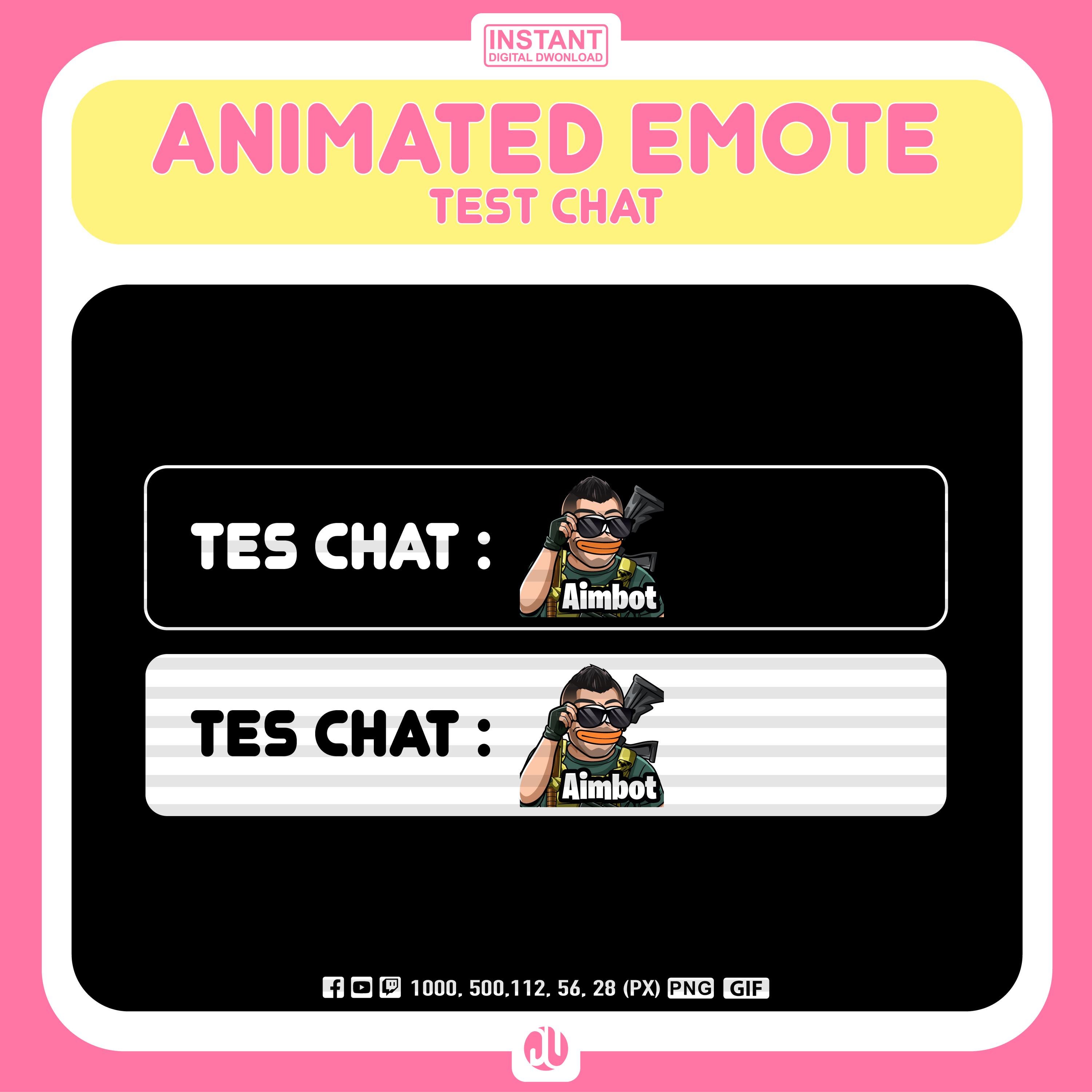 Aimbot - Tactical Soldier Animated Emote | FPS Streamer GIF | Military ...