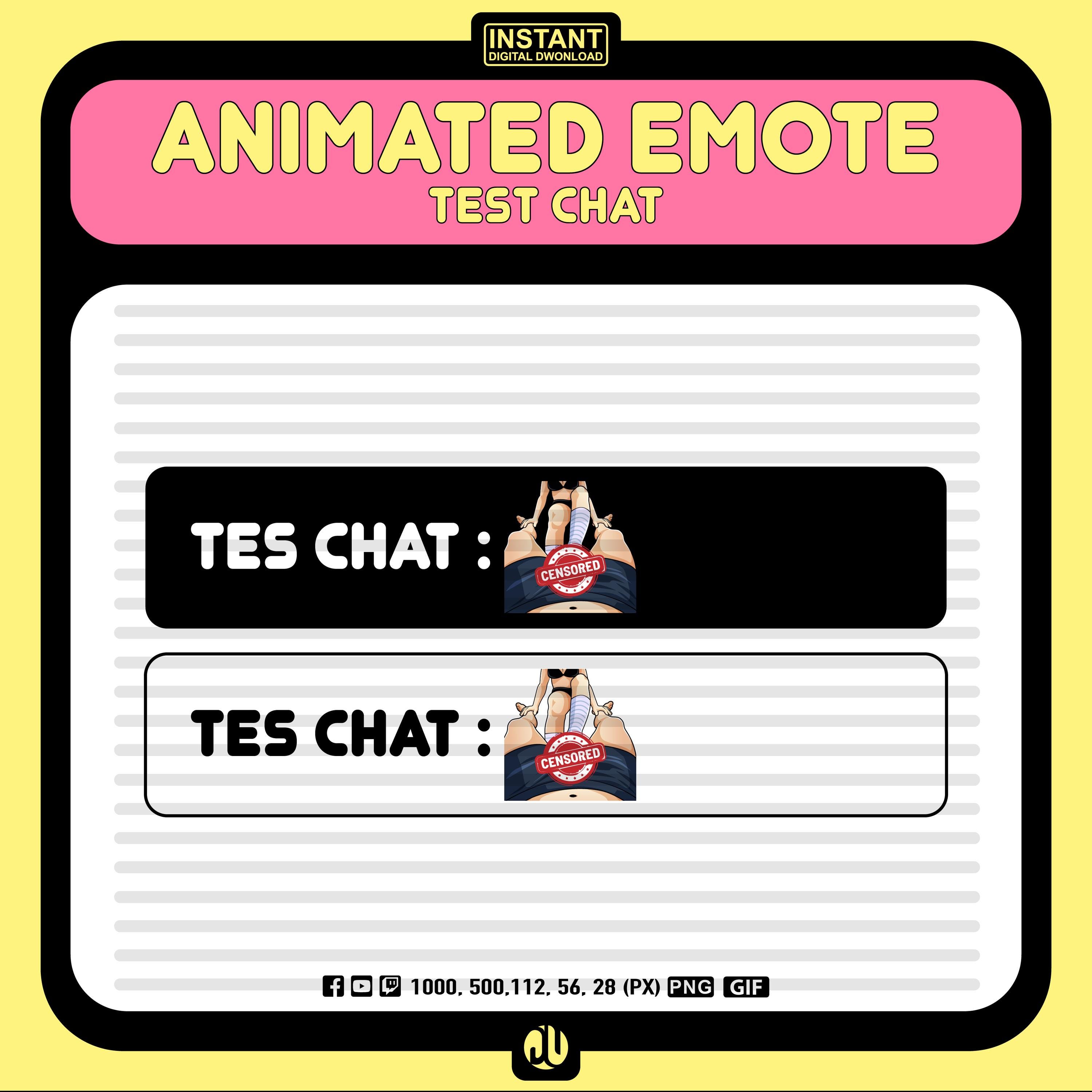 Silly Meme Reaction GIF | Expressive & Fun Twitch and Discord Emote - Etsy