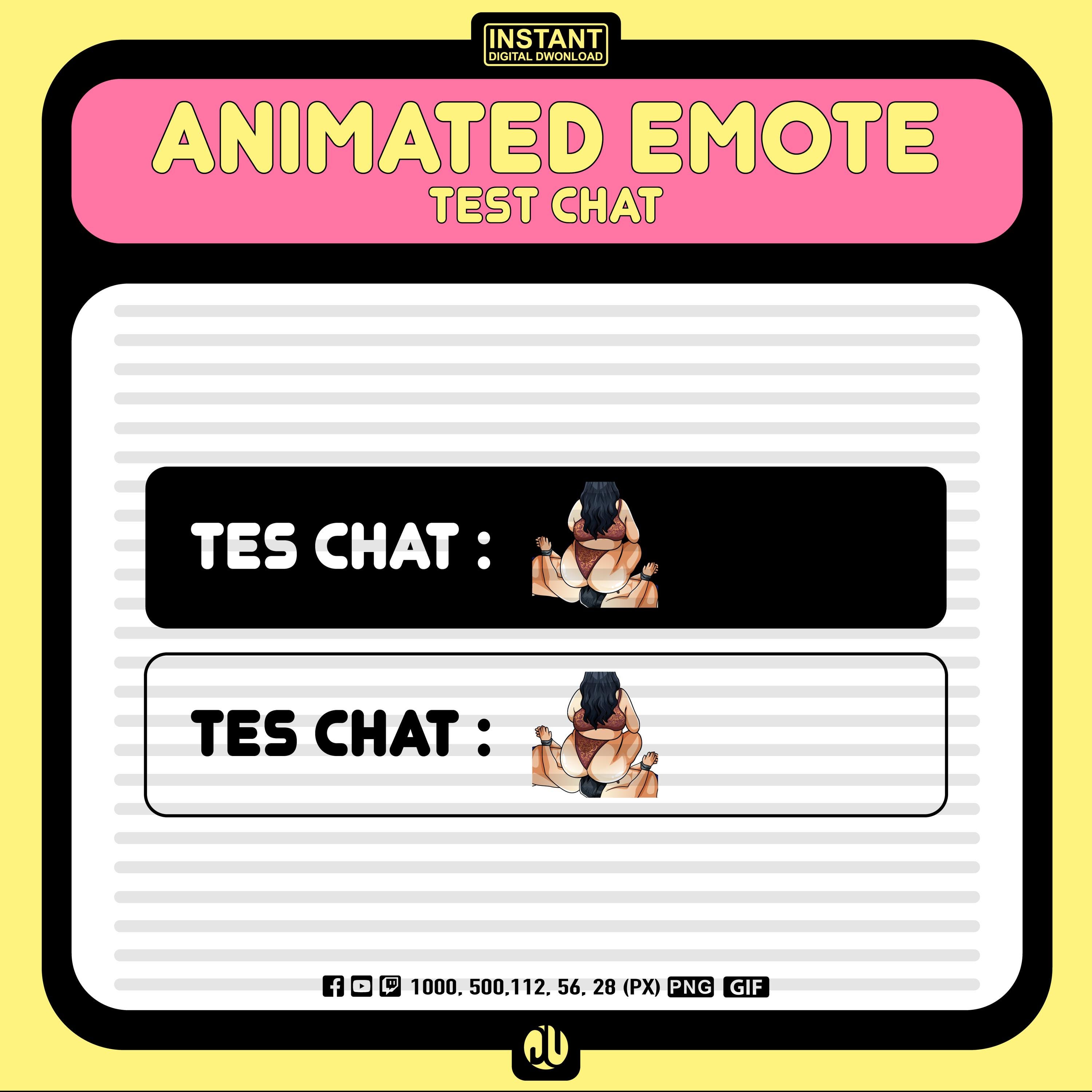 Face Sit Pepe Animated Emote | Funny Meme Emote for Twitch & Discord ...