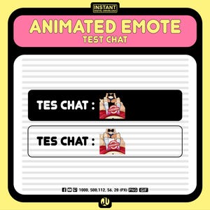 Funny Shake & Shock GIF | Expressive Animated Emote for Streamers - Etsy