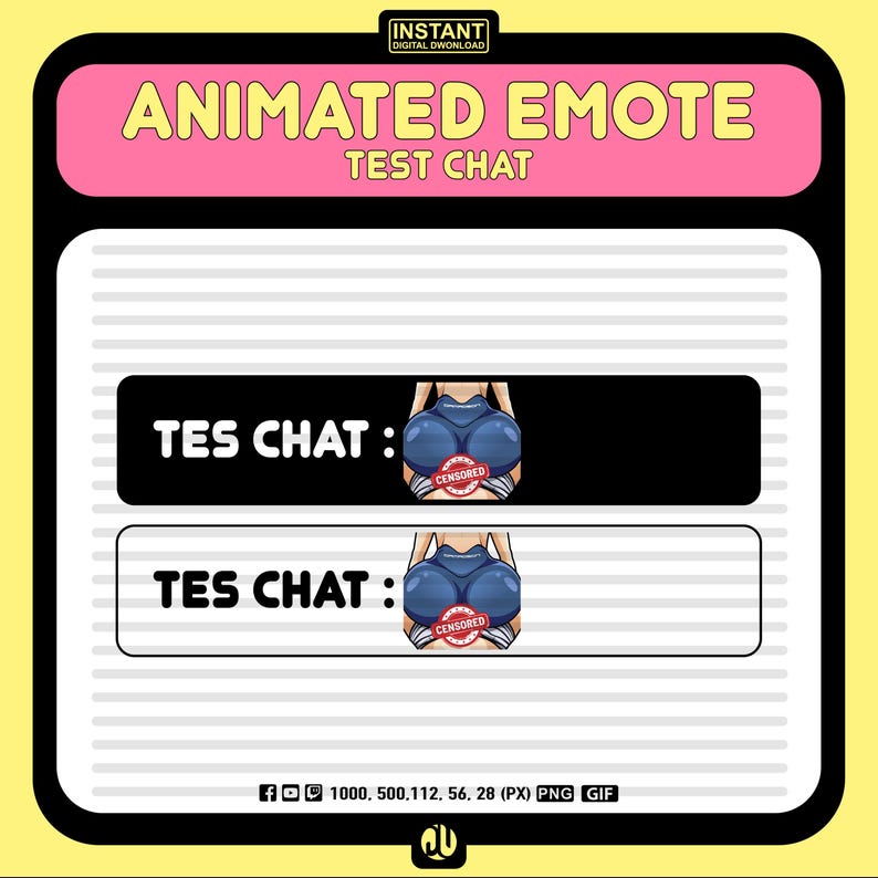 Goofy Lap Dance Meme | Hilarious Animated GIF for Streamers - Etsy